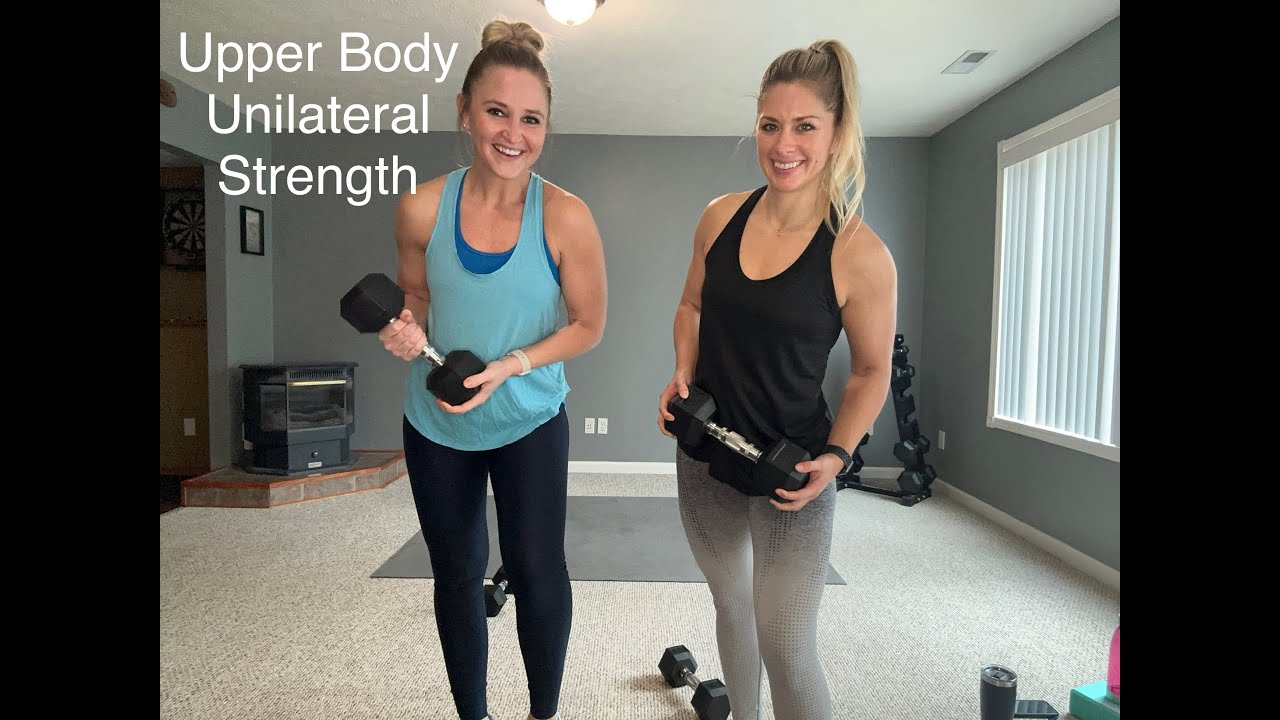 Upper Body Unilateral Strength - YouTube