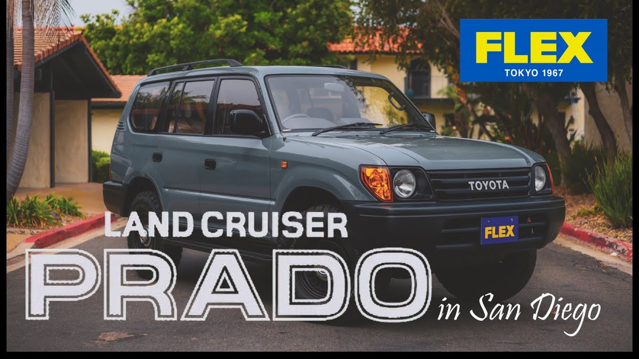 JDM Land Cruiser Prado 95 series at Sunday Grit Cars & Coffee in San ...