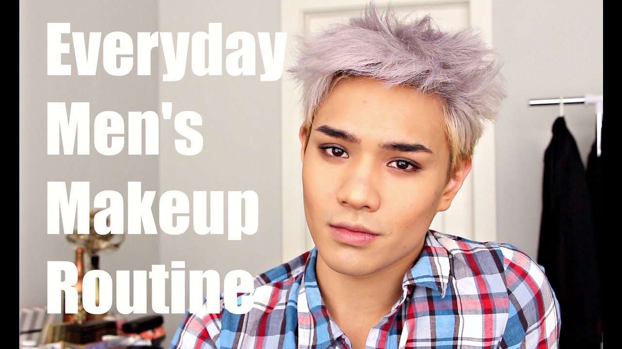 Men's Makeup Routine Tutorial | Cookmakeup - YouTube