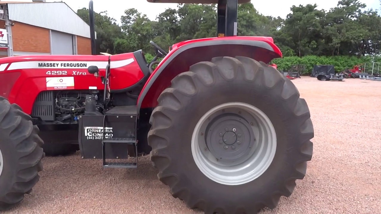Trator MF 4292 Xtra - YouTube