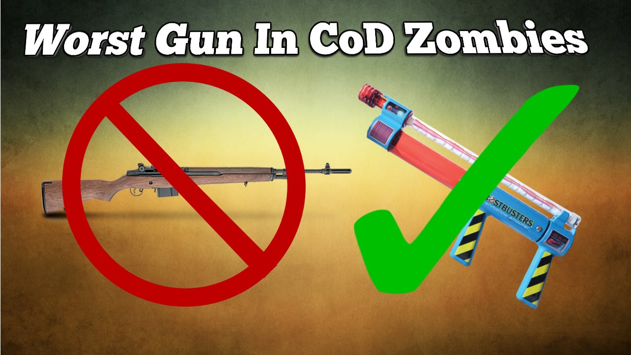 The Worst Gun In "Call Of Duty Zombies" (Verruckt Springfield Challenge ...
