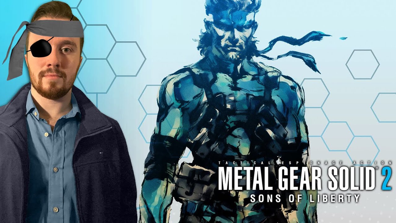 Blind Metal Gear Solid 2, Marksman Run! - YouTube