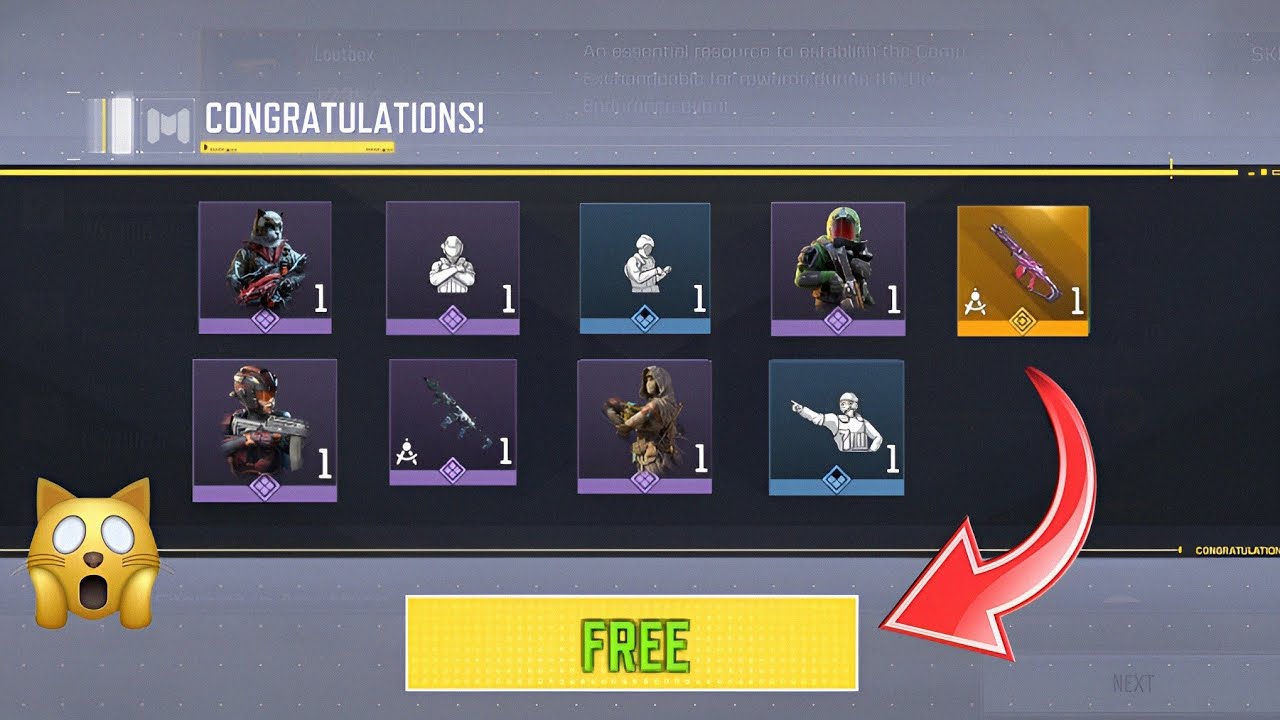 How to get FREE Legendary Gun SKIN & Free 3 Characters Emotes in CODM ...