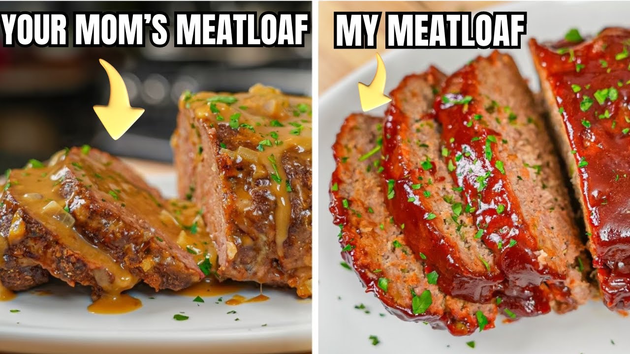 Two Best Ways To Make Delicious Meatloaf (Traditional vs New School ...
