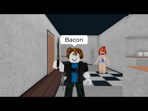 Roblox Murder Mystery 2 But I'm A Bacon Hair - YouTube