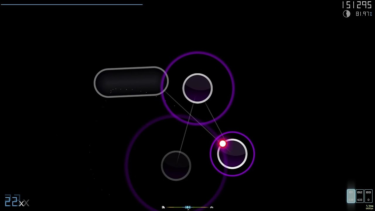 тыкаем шарики в osu!laser - YouTube