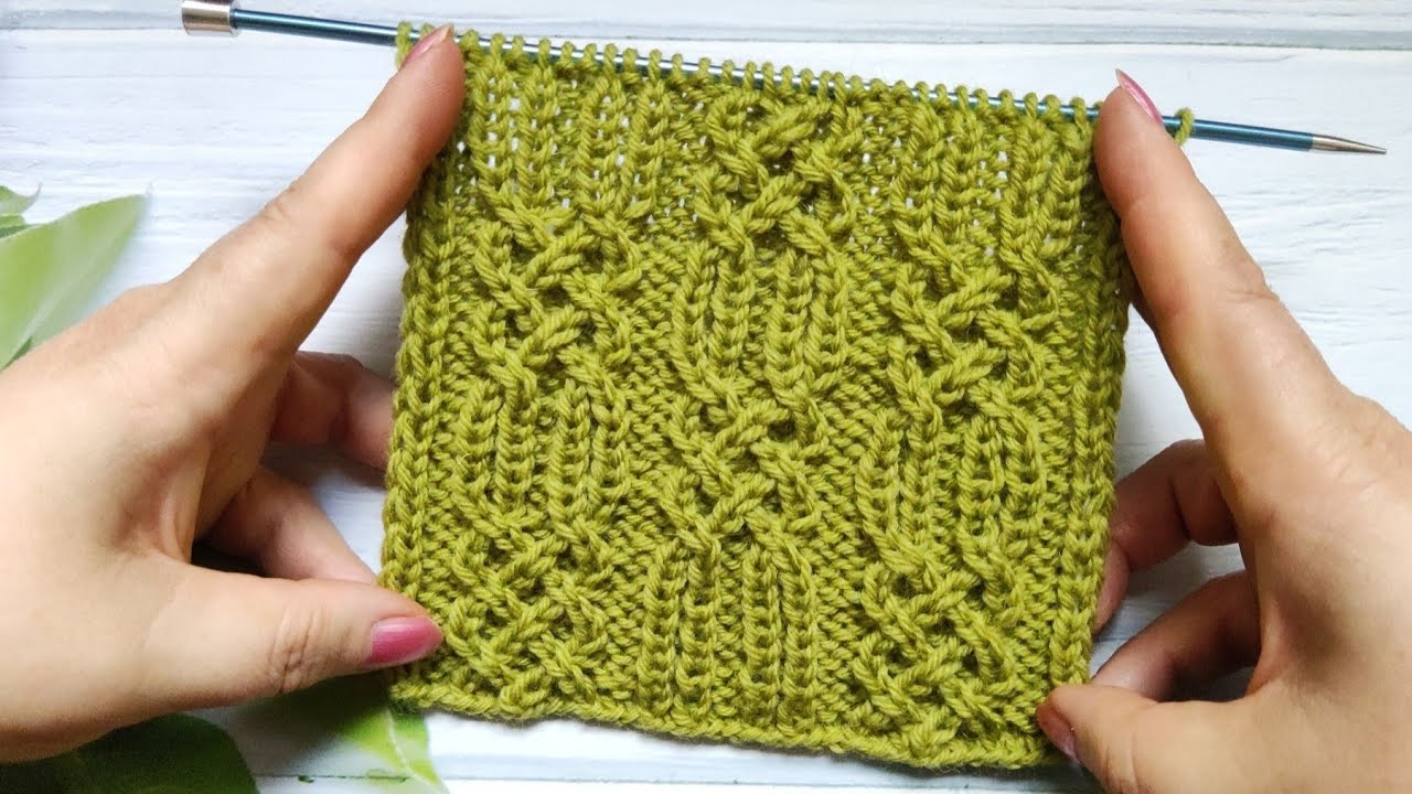 Braid Cable Knit Stitch| Zopf-Flechtmuster stricken| Punto Intrecciato ai ferri| Point Croisé ...