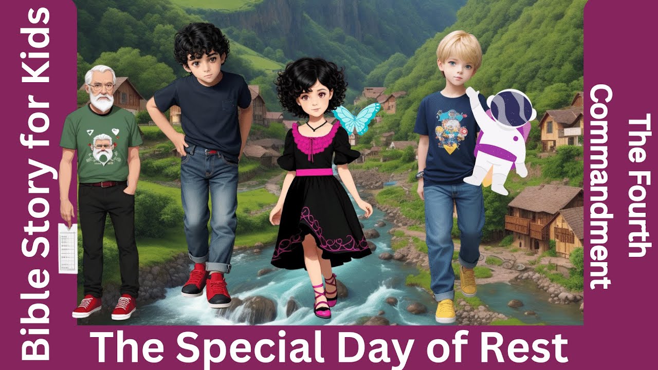 Bible Story for Kids! Discovering the Ten Commandments | Fourth Commandment - YouTube