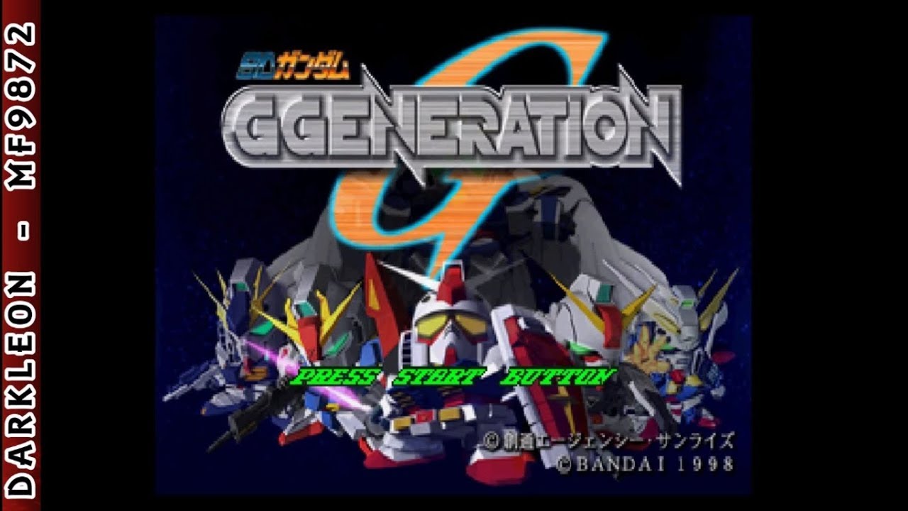 PlayStation - SD Gundam - G Generation (1998) - Intro - YouTube