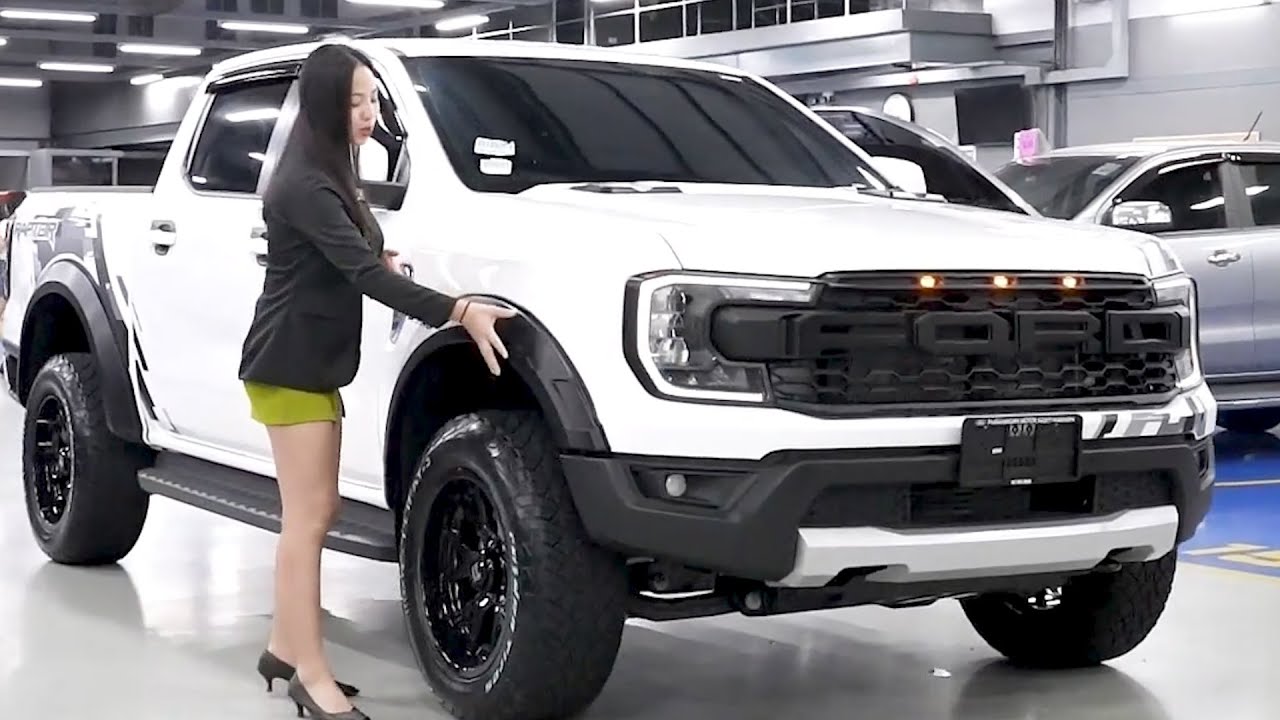 Handsome Ford Double Cab XLS 2.0 Decorated With Wild Raptor Set - YouTube