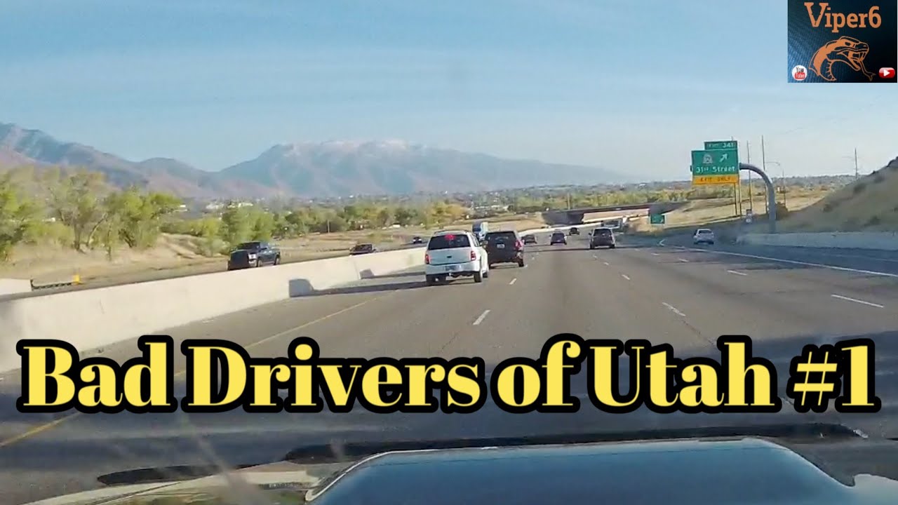 Bad Drivers of Utah - Why do they do what they do - YouTube