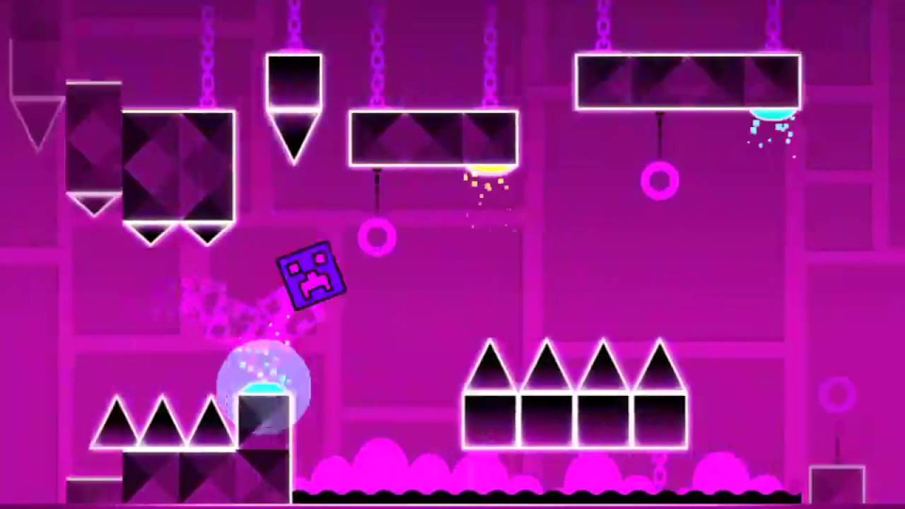 Geometry Dash Level 10 - xStep - YouTube