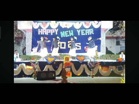 new year dhamakedar dance performance by 10 boys (jnv boudh) - YouTube