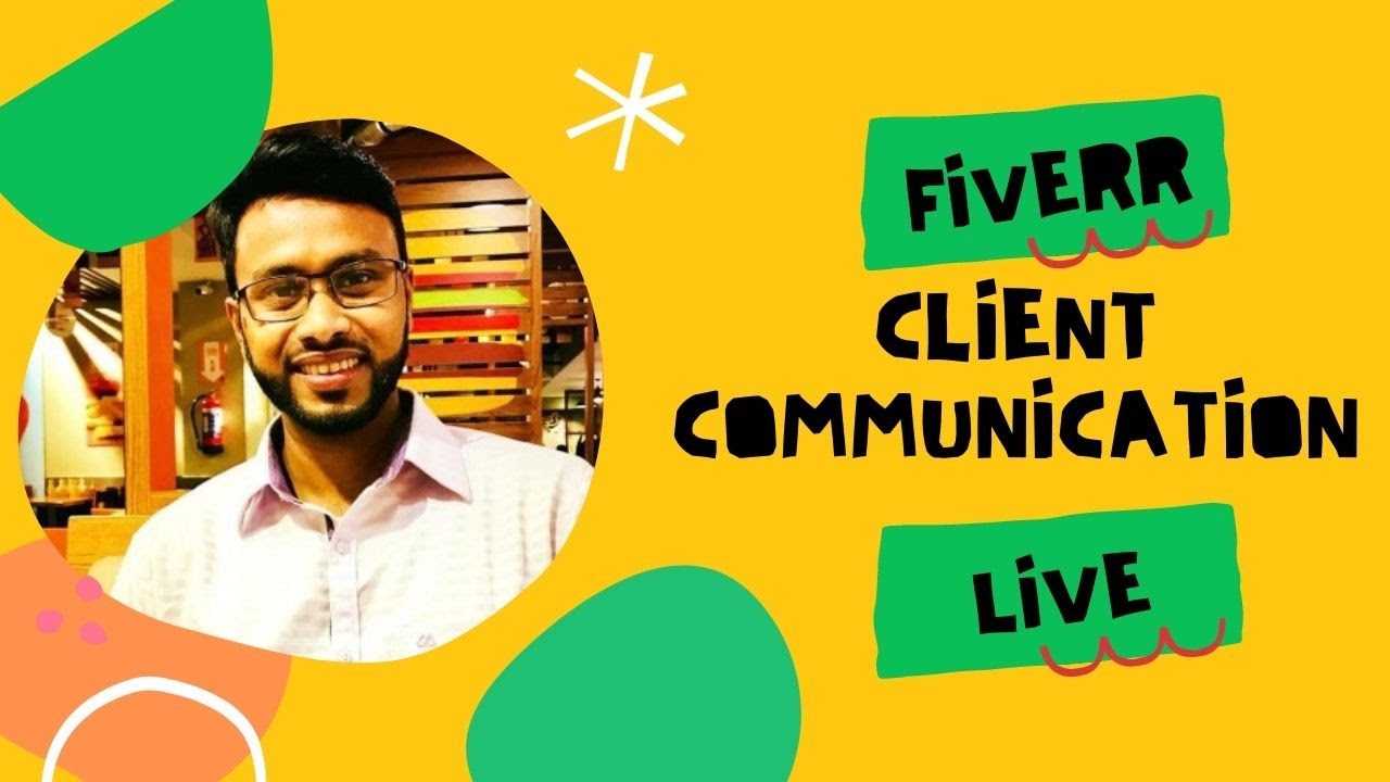 Fiverr buyer conversation Bangla Tutorial Live |Fiverr Client ...