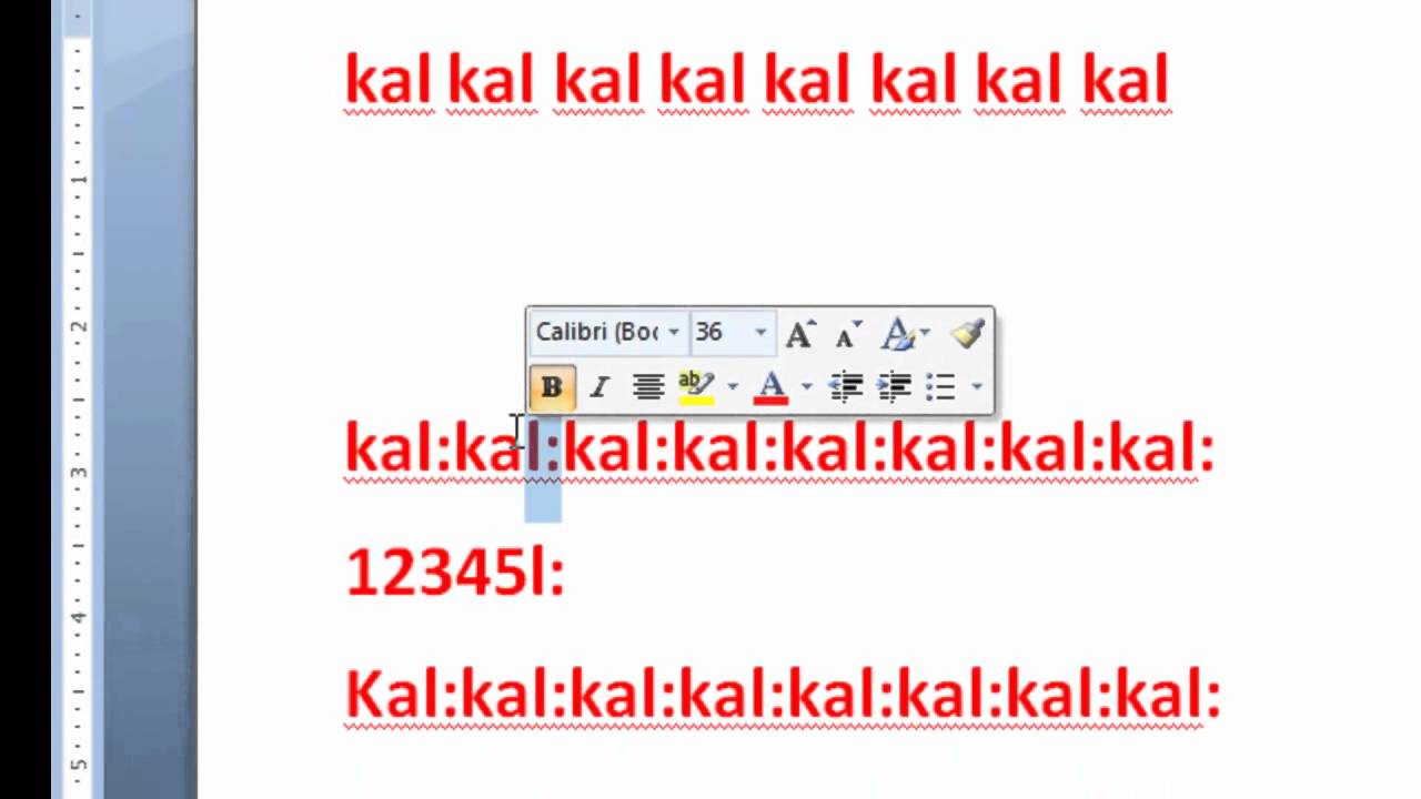 Gaining keyboarding speed with space bar and shift key exercises - YouTube