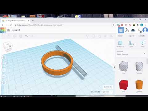 3D Ornament - TINKERCAD full tutorial - YouTube