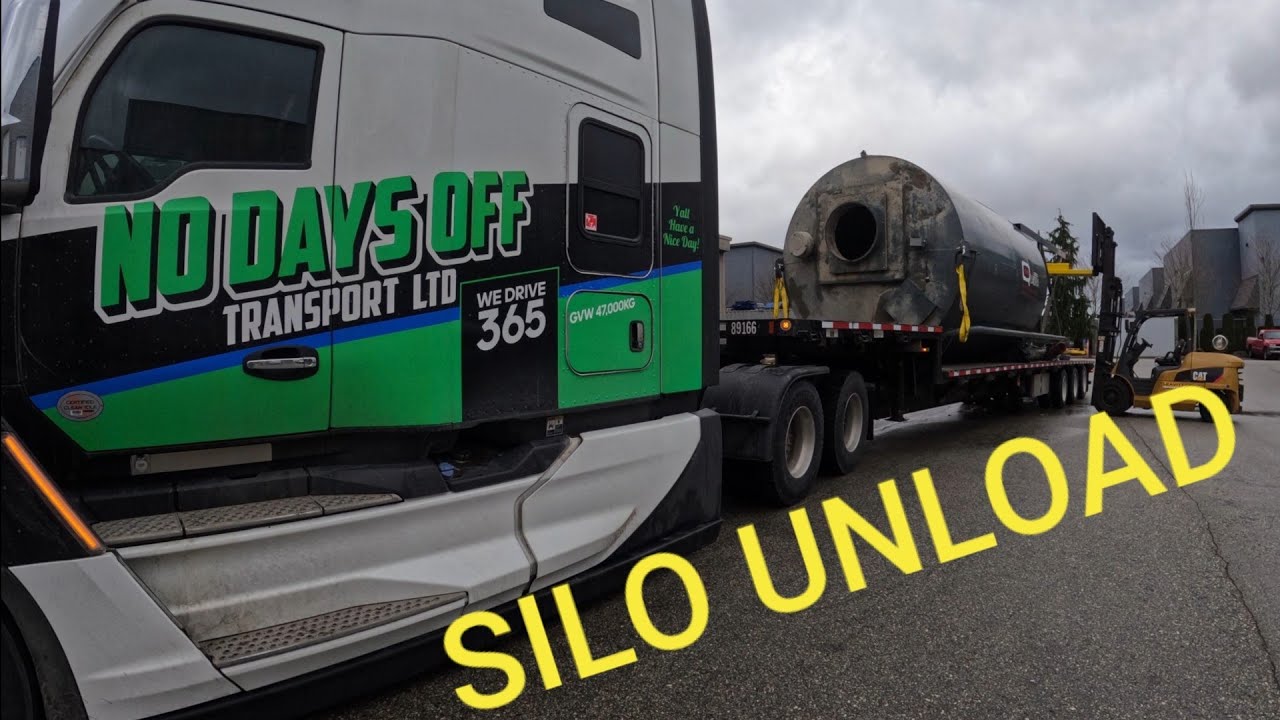 UNLOADING A SILO - YouTube