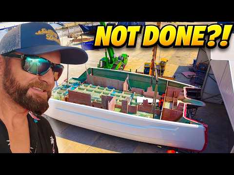 My $1.5M Catamaran STILL Isn’t Done…