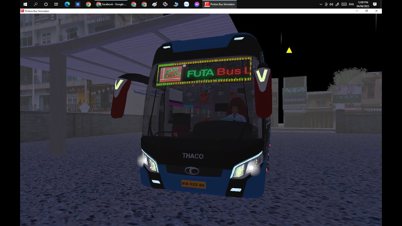 Thaco 2018 Proton bus|NMQ Vlogs - YouTube
