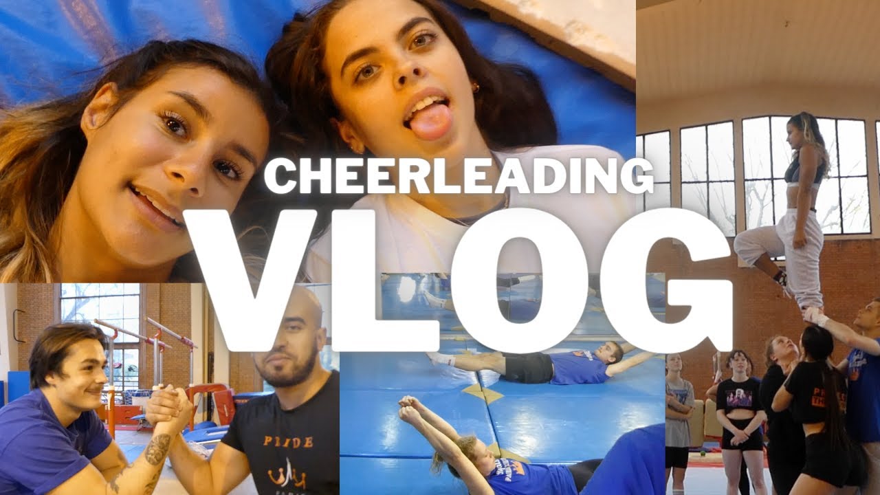 VLOG // week-end 100% cheerleading + les backstages - YouTube