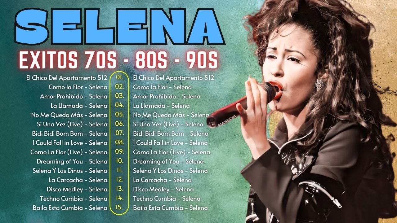 SELENA MIX LO MEJOR - MIX SELENA QUINTANILLA💗LAS MEJORES CANCIONES DEL ...