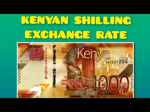 Kenyan Shilling (KES) Exchange Rate Today - YouTube