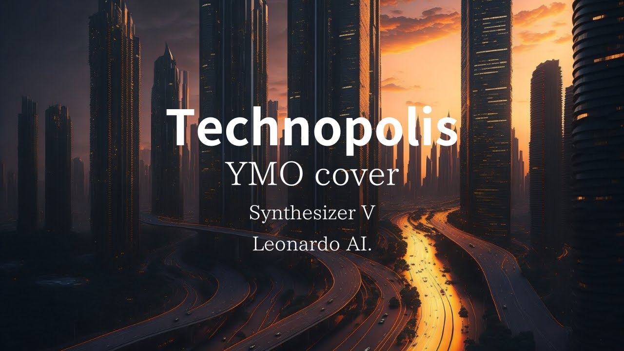 【YMO cover】Technopolis テクノポリス【Synthesizer V Mai】【Leonardo.AI】 - YouTube
