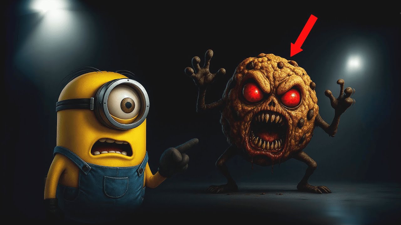 MINION VS INFECTED COOKIE - Story of the Squid Game - YouTube