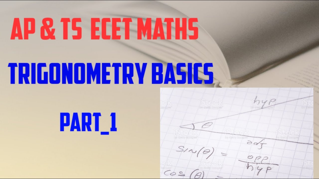 ECET|| TRIGONOMETRY BASICS|||PART-1//in Telugu//ramtutorials - YouTube
