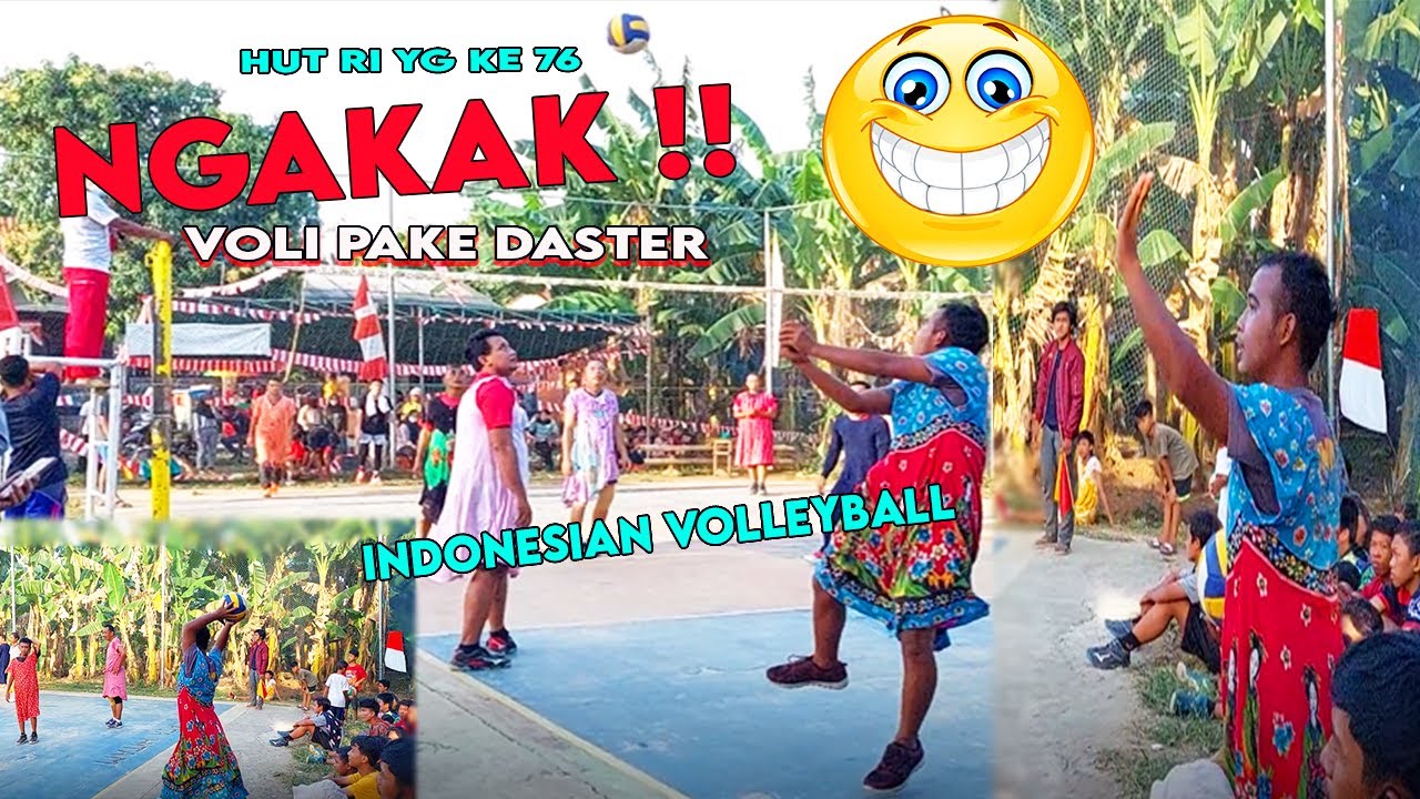 GOKIL !! BEGINI JADINYA KETIKA VOLI PAKAI BAJU DASTER - YouTube