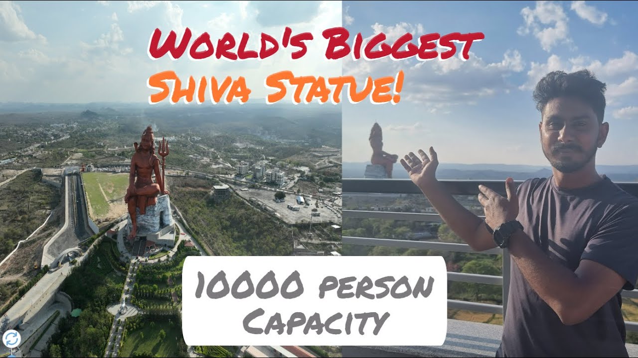 AmazingStructures: The World's Biggest ShivaStatue of Belief Vishwas ...