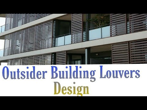 Outsider Balcony louvers Design | revit architecture | Autodesk Revit ...