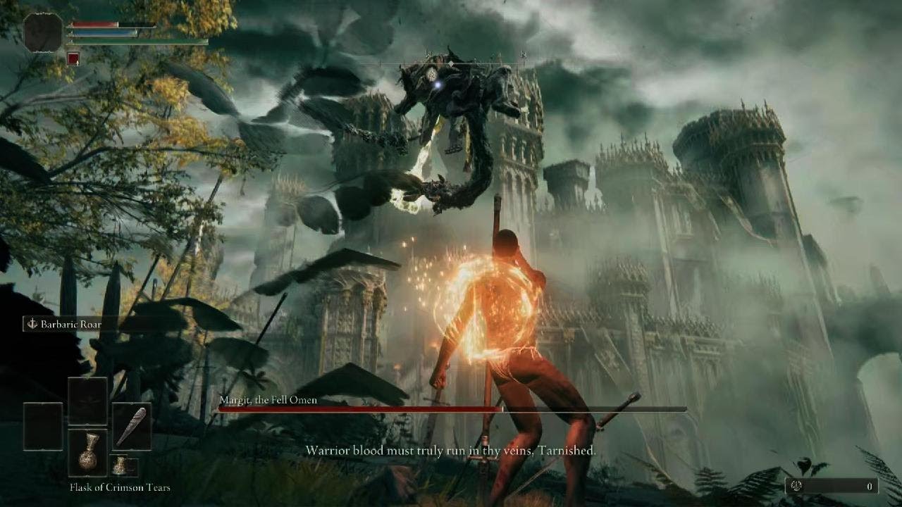 Elden Ring - Level 1 Wretch vs Margit - YouTube