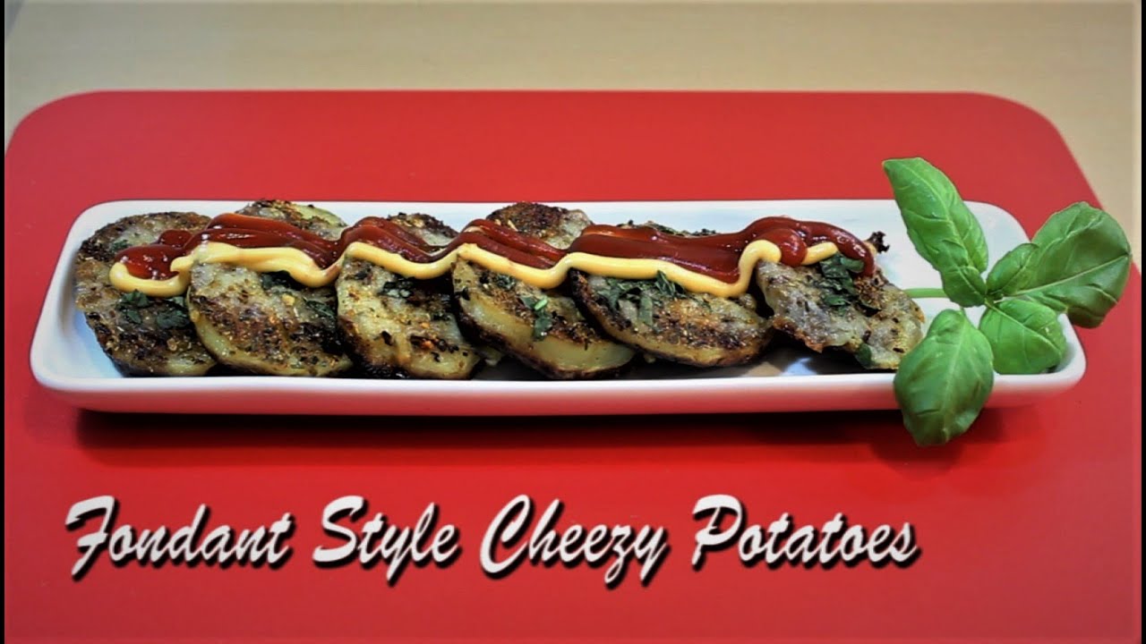 Fondant Style Cheese Potatoes - YouTube