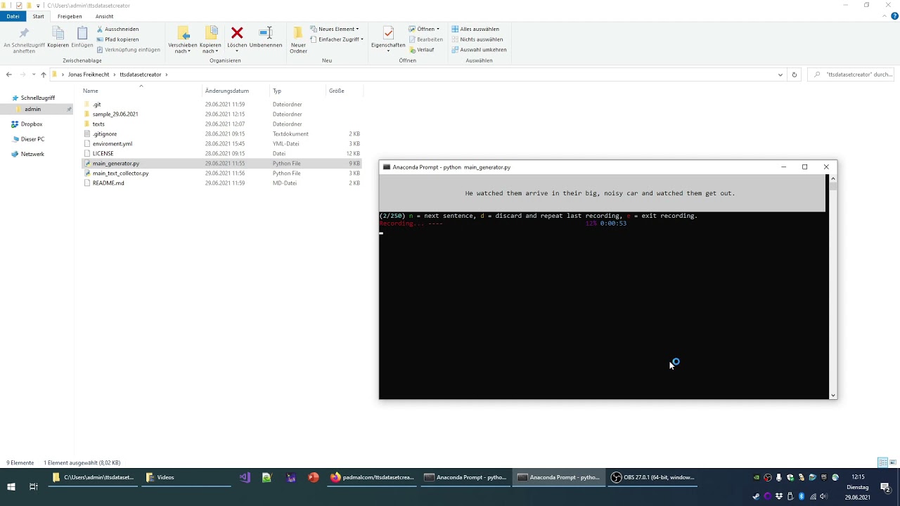 Create text-to-speech datasets using TTS Dataset Creator - YouTube