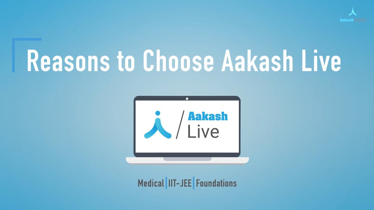 Turn Your Home into Classroom with Aakash Live - YouTube