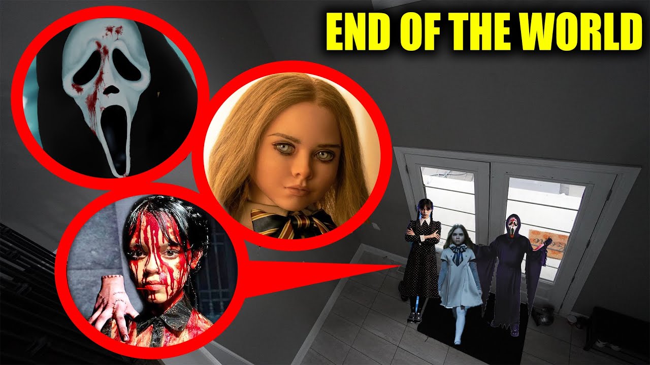 IF YOU SEE BLOODY WEDNESDAY CURSED M3GAN DOLL AND GHOSTFACE ATTACKING ...