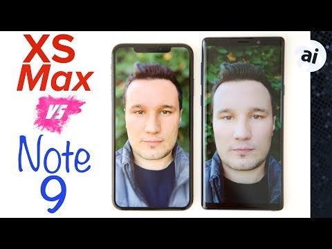 iPhone XS Max vs Note 9 Photo Comparison - That Bokeh! 😲