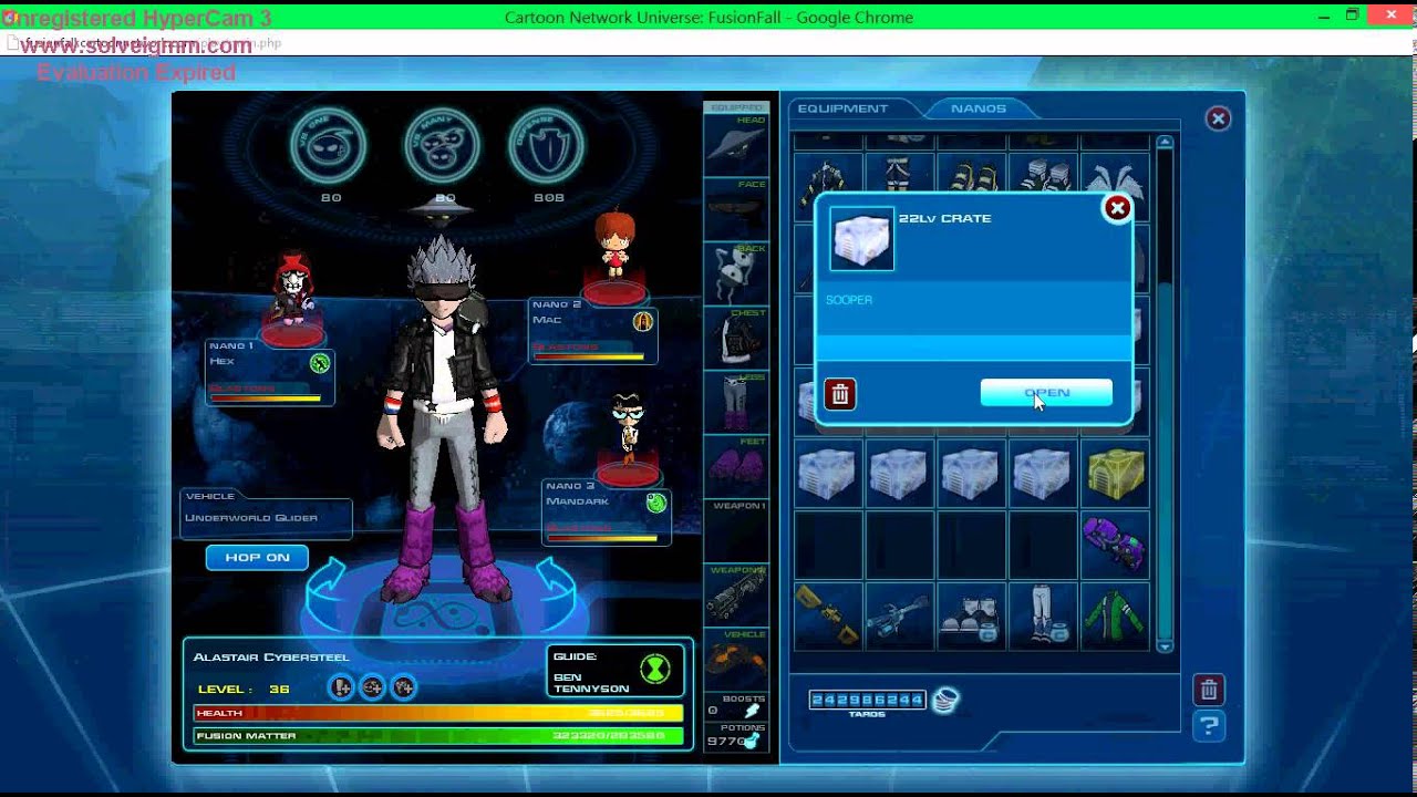 Fusion Fall - Small Ultimate Grind (fail) - YouTube