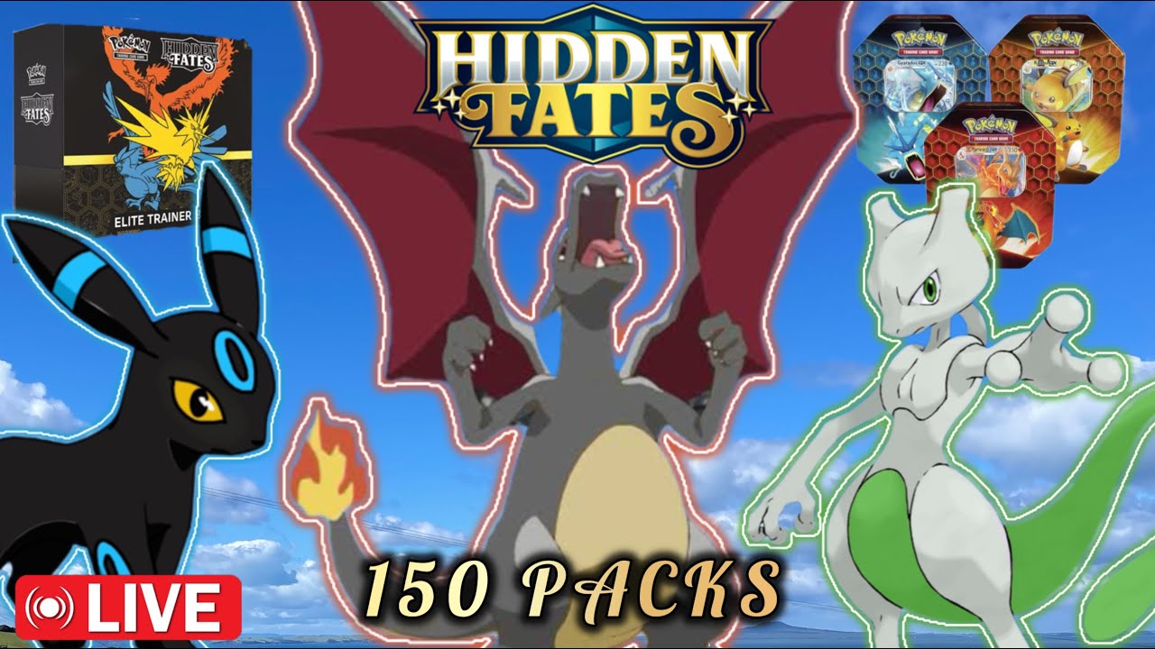 150 HIDDEN FATES PACKS ! CAN WE COMPLETE THE SHINY VAULT ! SV49 ...