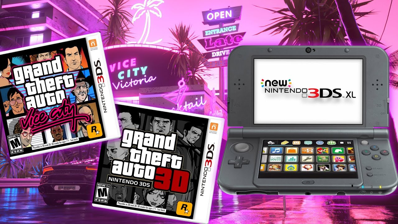 LOS GTA DE NINTENDO 3DS - YouTube