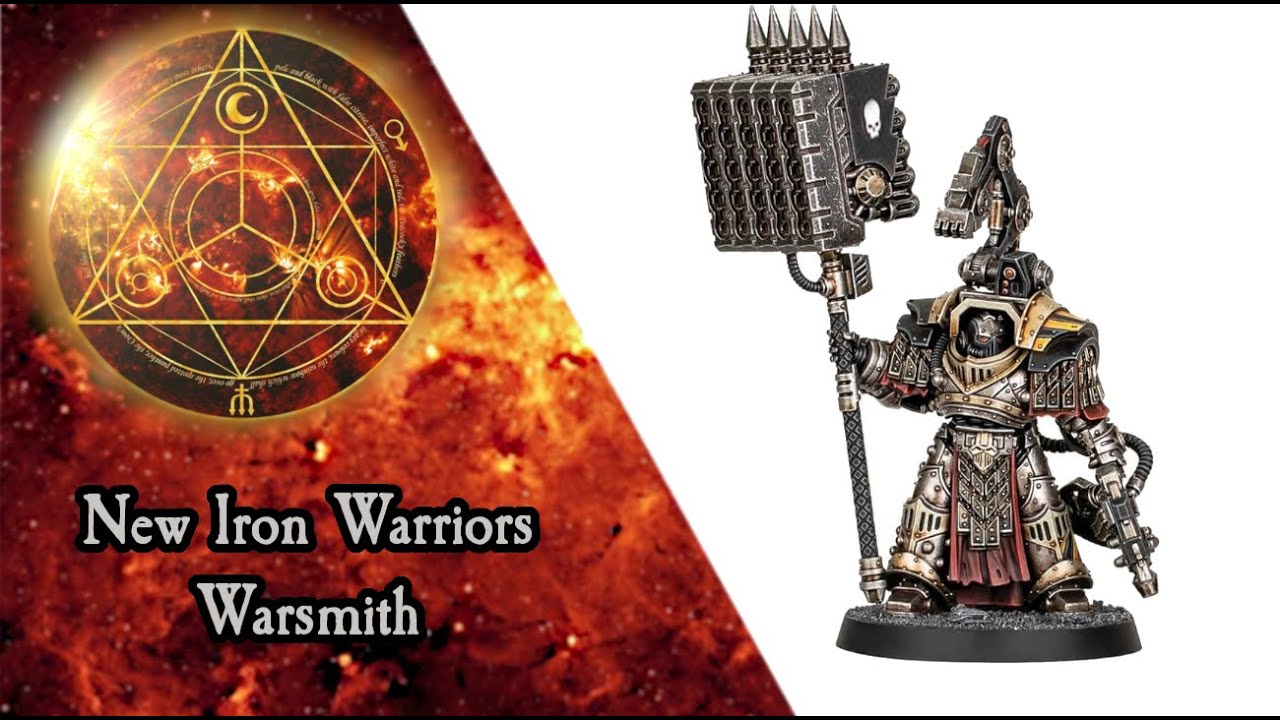 The Iron Warriors New Warsmith Model - YouTube