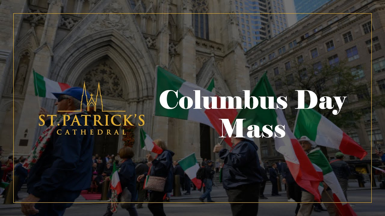 Columbus Day Mass - October 14th 2024 - YouTube