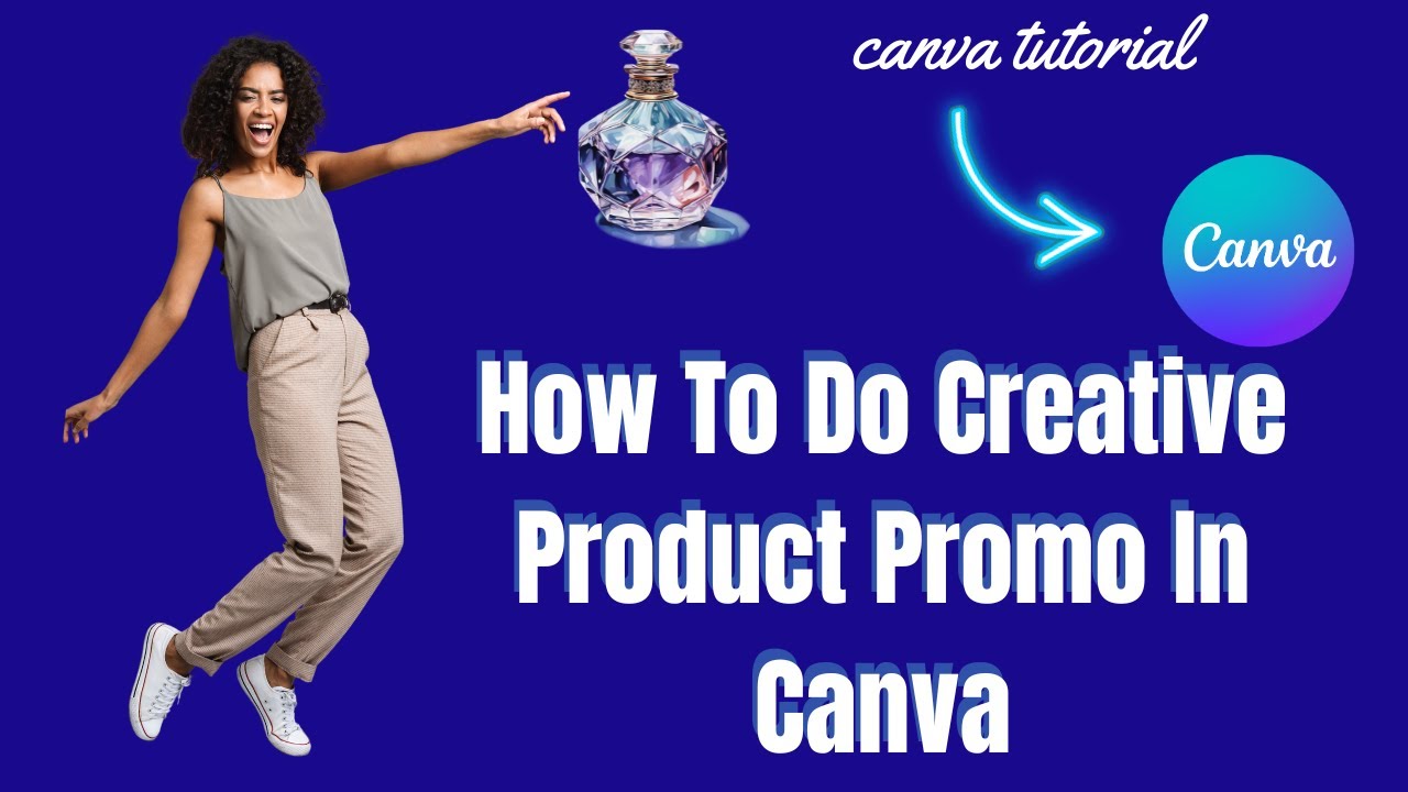 Creative product promo in Canva l Animated product slideshow l video ad ...