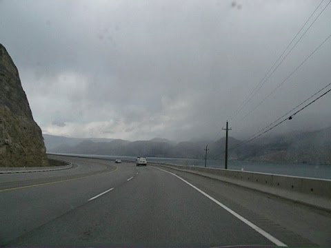 BC Highway 97 in the Okanagan Northbound - part 2 of 4 - time lapse ...