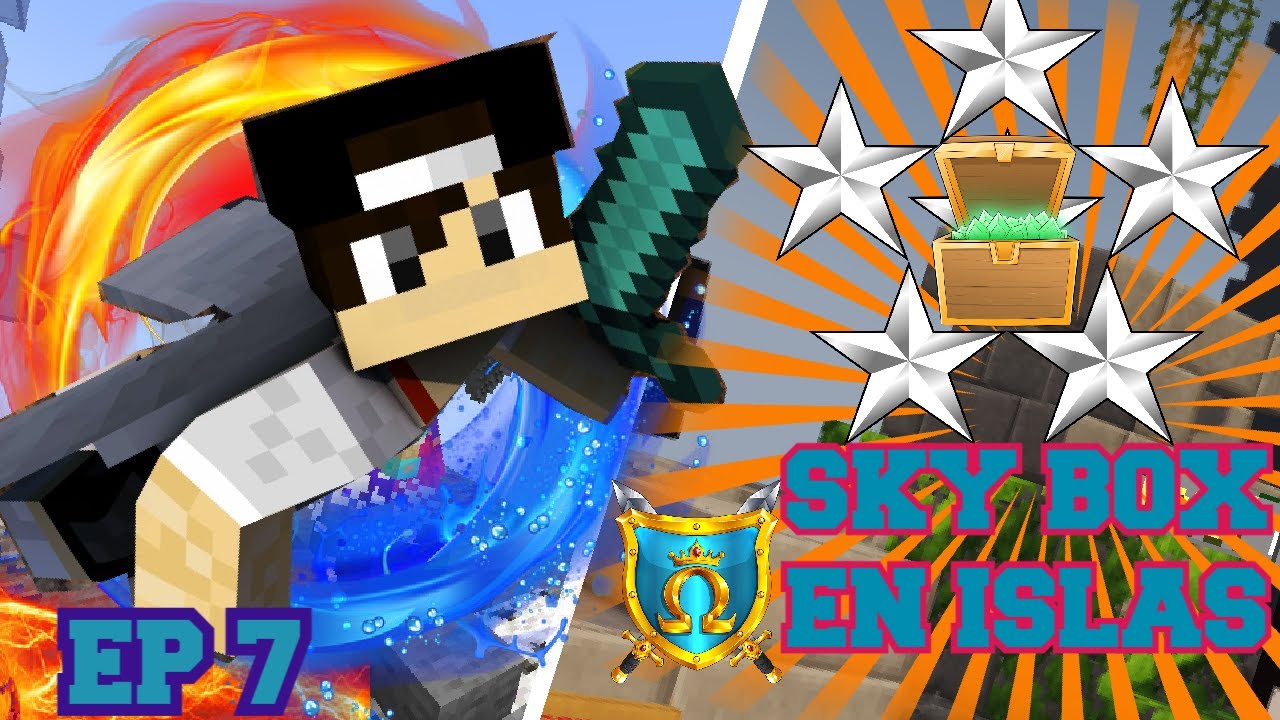 SKYBOX EN ISLAS EP.7 | LLEGANDO A LAVA |OMEGACRAFT SKY-UP #minecraft # ...