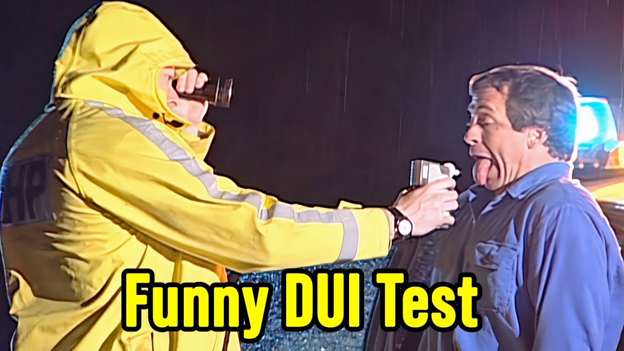Hilarious CHP DUI Test: Watch Drunk Driver Try To Beat The DUI ...