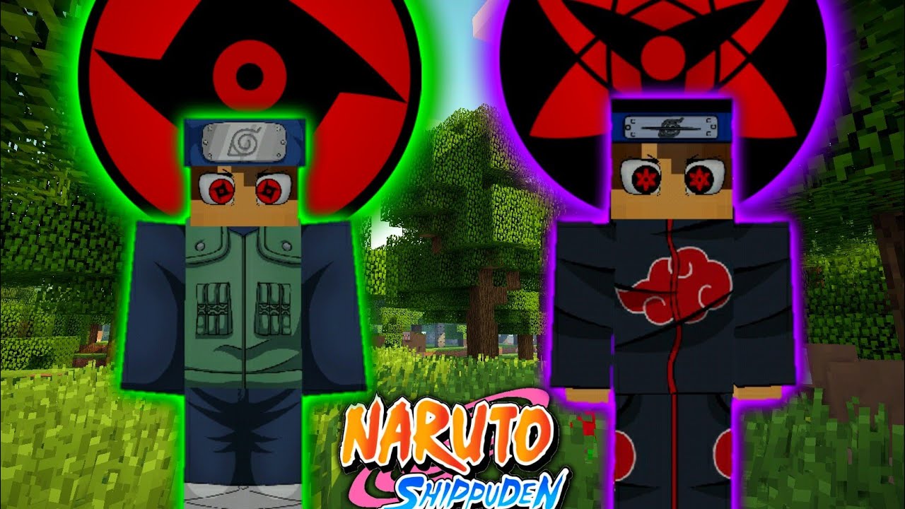 NOVO !! ADDON/MOD NARUTO BR COM MODOS ÚNICOS PARA O MINECRAFT PE ...