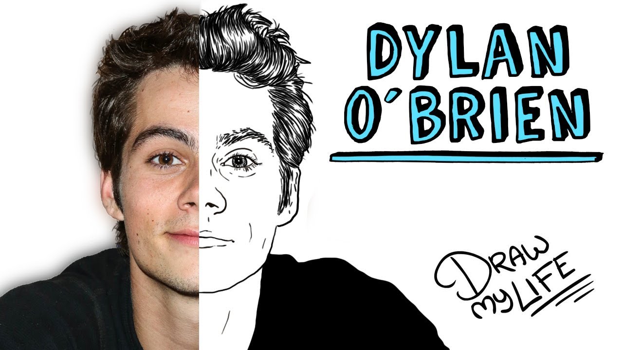 DYLAN O'BRIEN | Draw My Life - YouTube