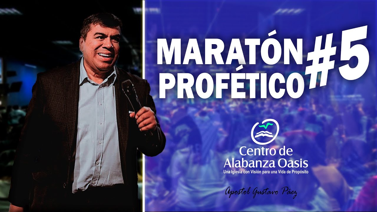 MARATON PROFEICA # 5 - Apóstol Gustavo Paez - YouTube